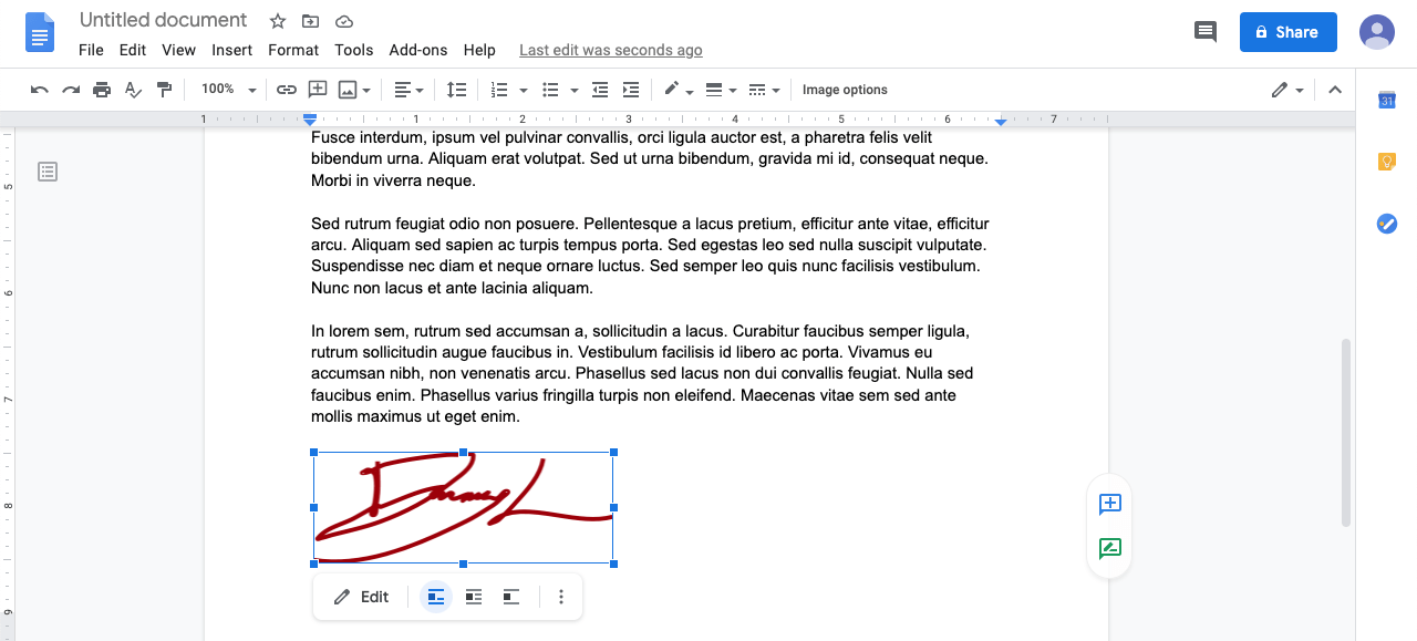 How To Sign A Document In Google Docs Guide Signaturely