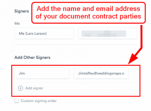 How To Send A Document For Electronic Signature | Signaturely