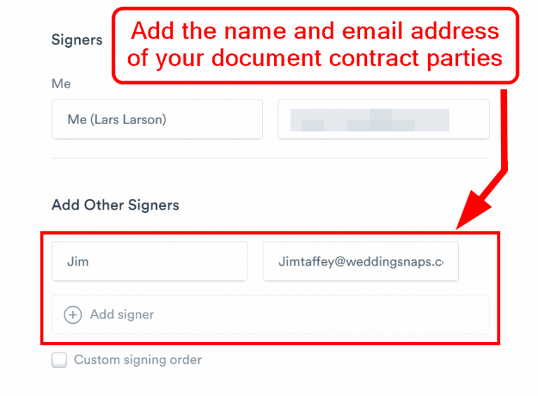 How To Send A Document For Electronic Signature | Signaturely