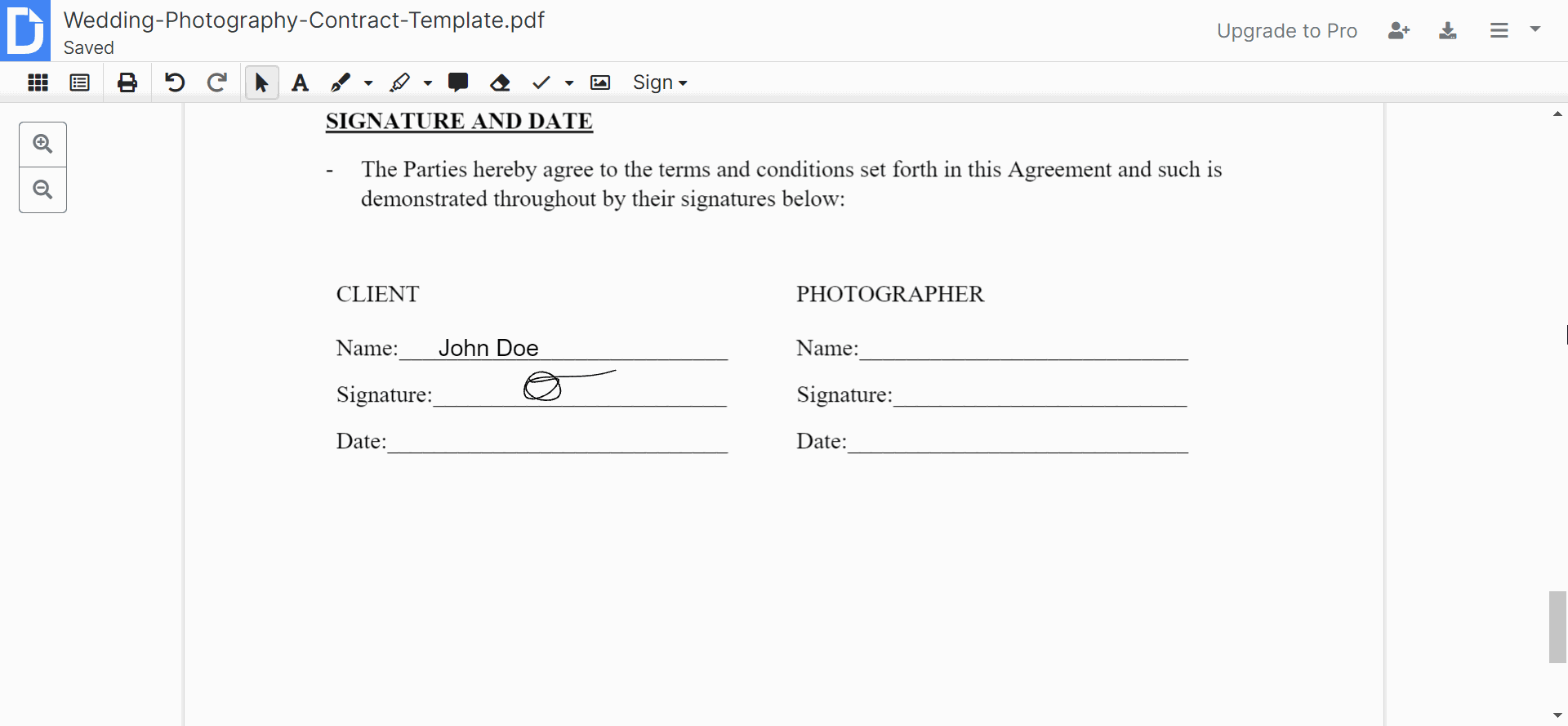 How To Fill and Sign a PDF for Free(4 Easy Ways) | Signaturely