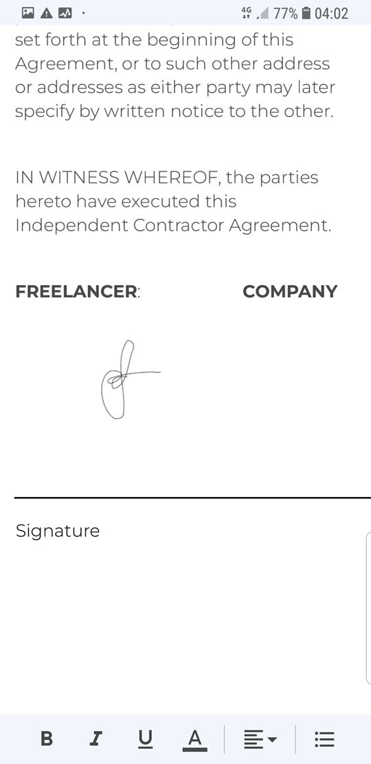 How to Insert a Signature in Google Docs (3 ways) | Signaturely